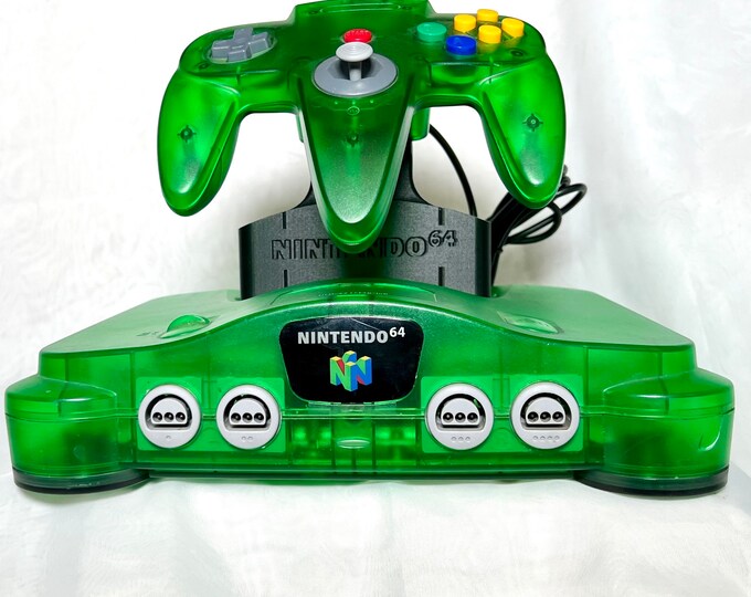 3D Printed Nintendo 64 Cartridge Slot Controller Stand - N64 Console ...