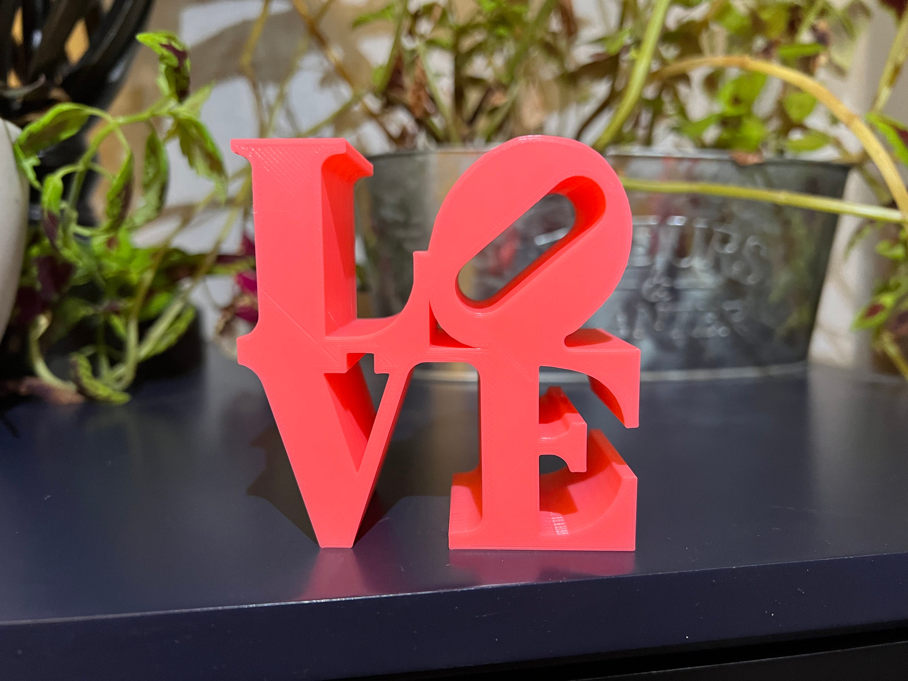 3D printed Philadelphia Love Sculpture Multiple colors available! Art ...