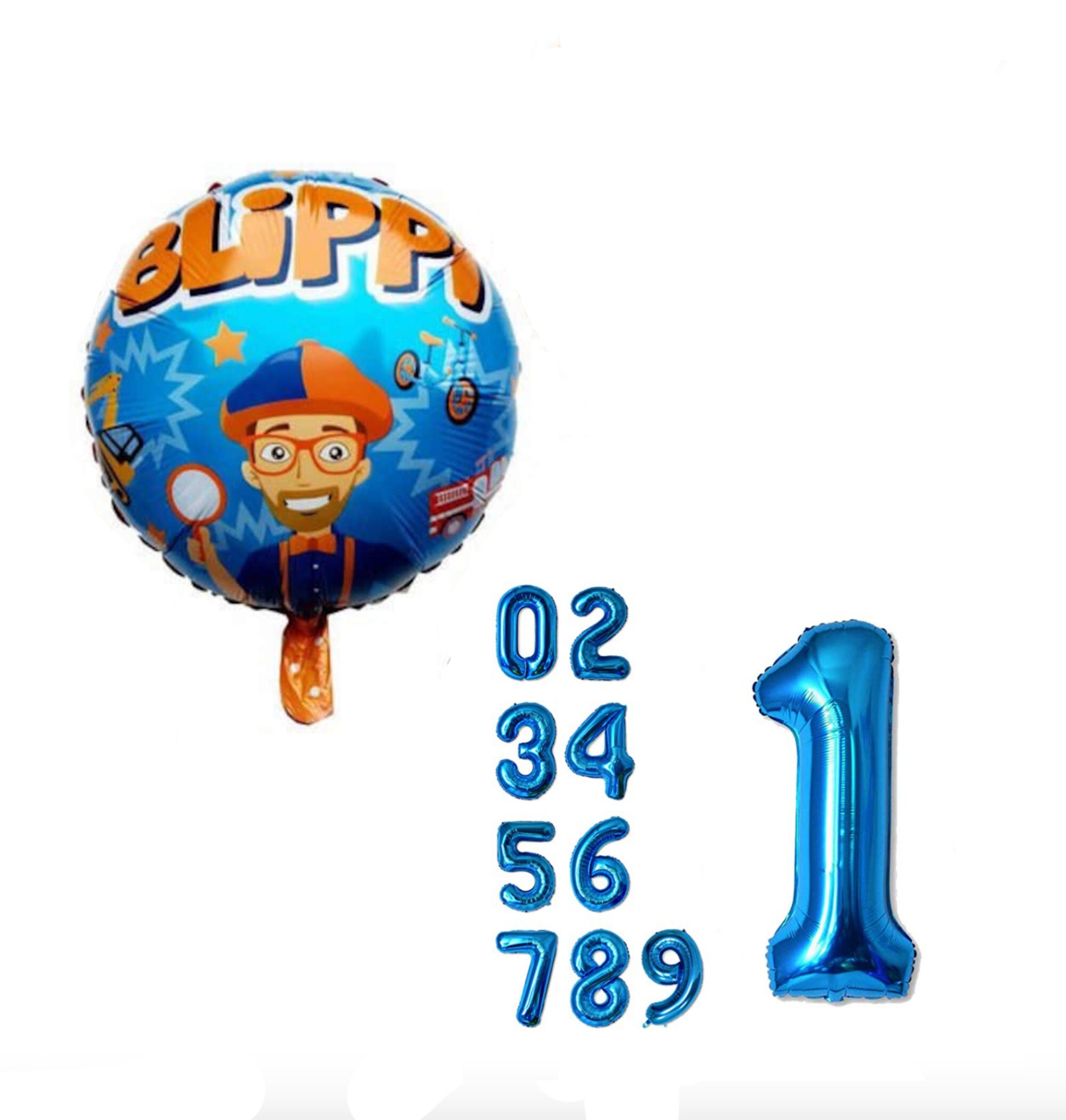 Balloons ship today,Blippi Balloons,Birthday Blippi Decoration,Toddler ...