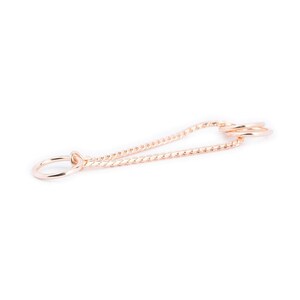 Martingale Snake Chain for Dog Collar – Brass Rose Gold 3 Mm - Metal ...