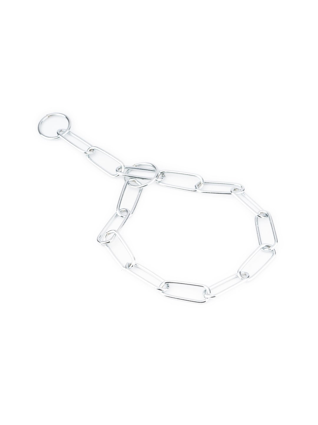 Long Link Choke Chain Collar for Dogs - Steel Dog Chain Collar - Dog ...