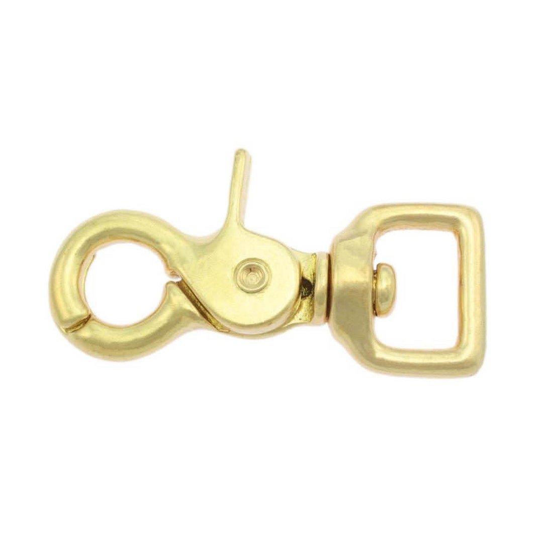 Trigger Snap for Webbing 66mm Gold Brass Polished Quick Release Snap ...