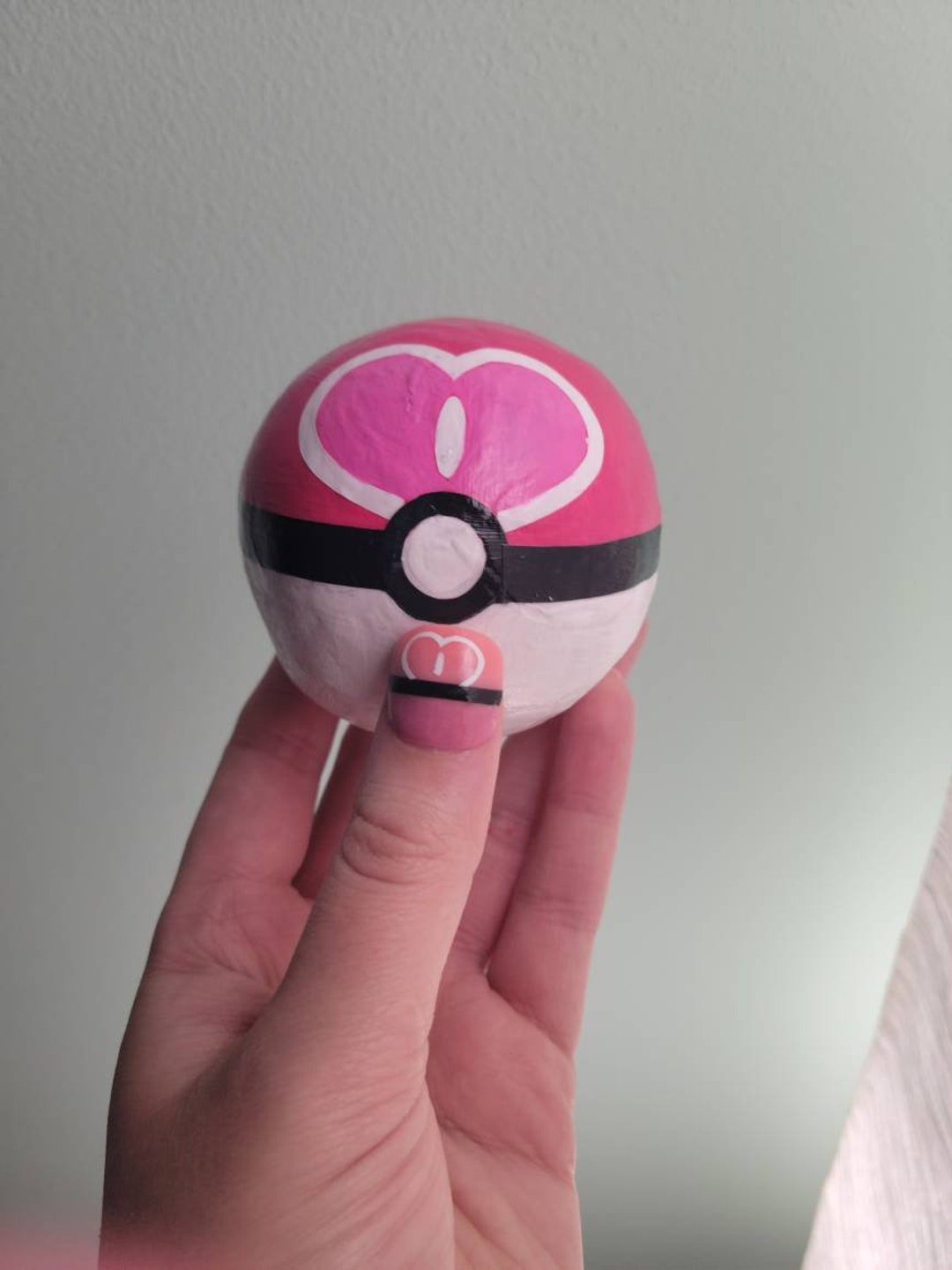 Love Ball Pokeball - Etsy