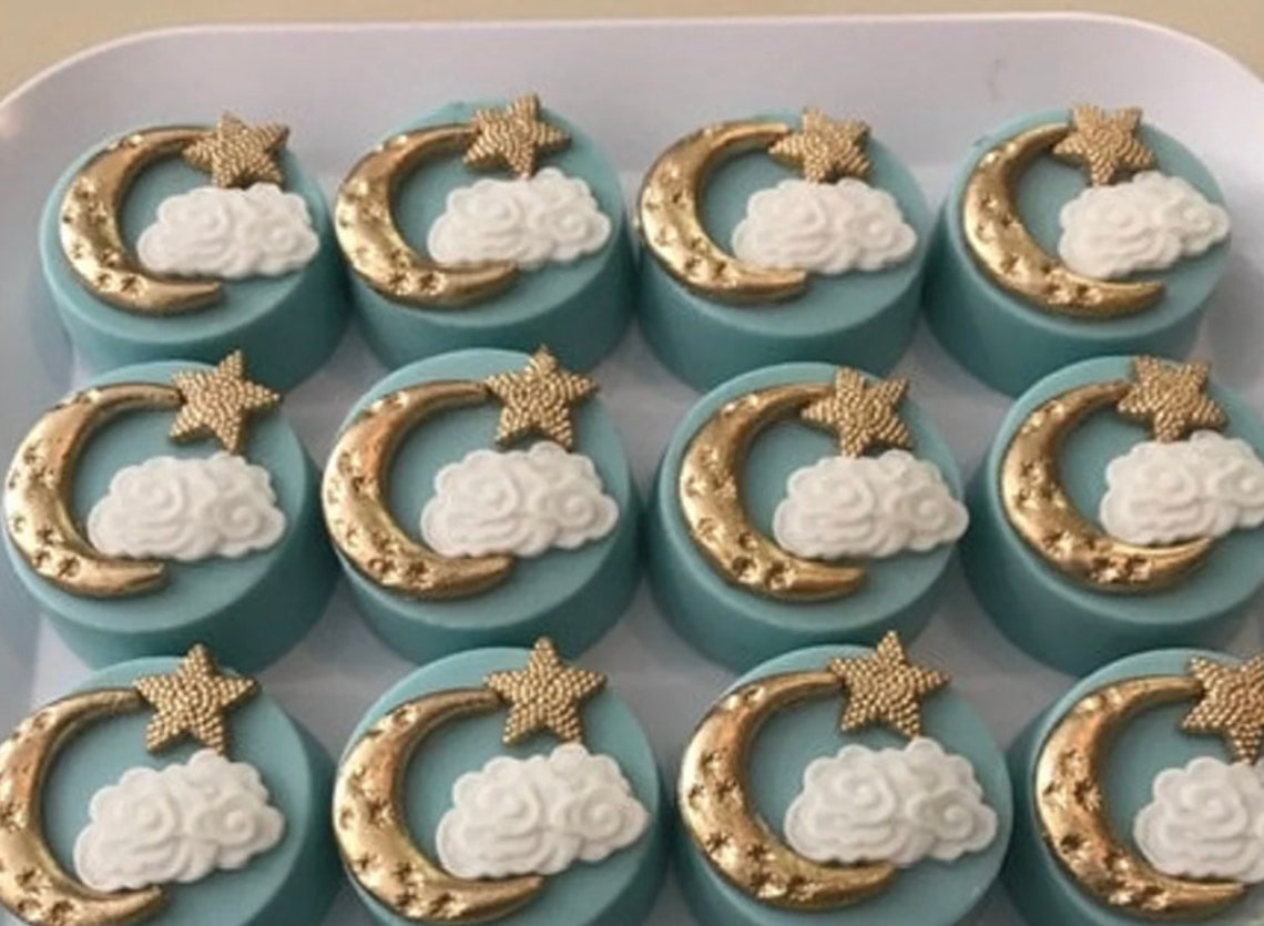 Twinkle Little Star Baby Shower Chocolate Covered Oreos 12 Count - Etsy