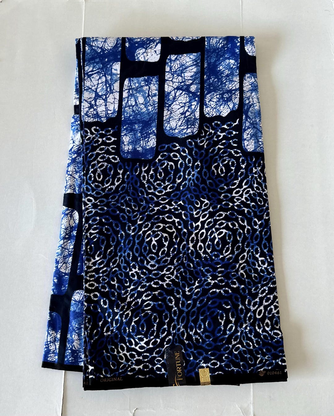 African Print Fabric, Ankara - Blue Fabric - Etsy