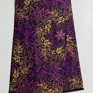 African Print Fabric, Ankara - Purple Fabric - Etsy