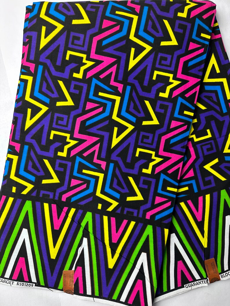 African Fabric - Purple Ankara - African Clothing - Craft African ...