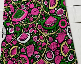 African Fabric Ankara Pink African Print Fabric African Clothing Fabric ...