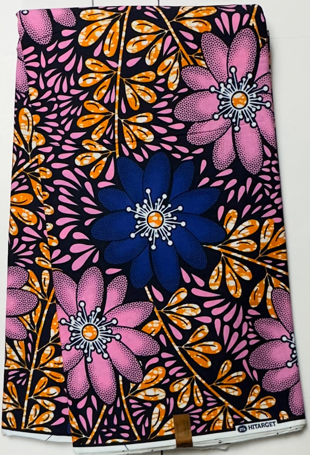 African Fabric - Ankara - Pink African Print Fabric - African Clothing ...