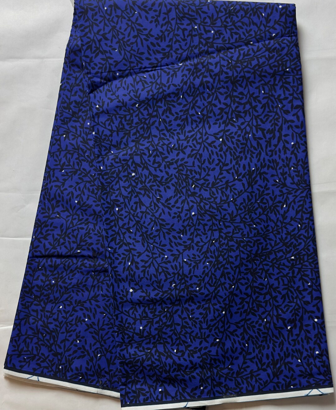 Blue African Fabric Ankara African Clothing Craft Fabric Ankara Print ...