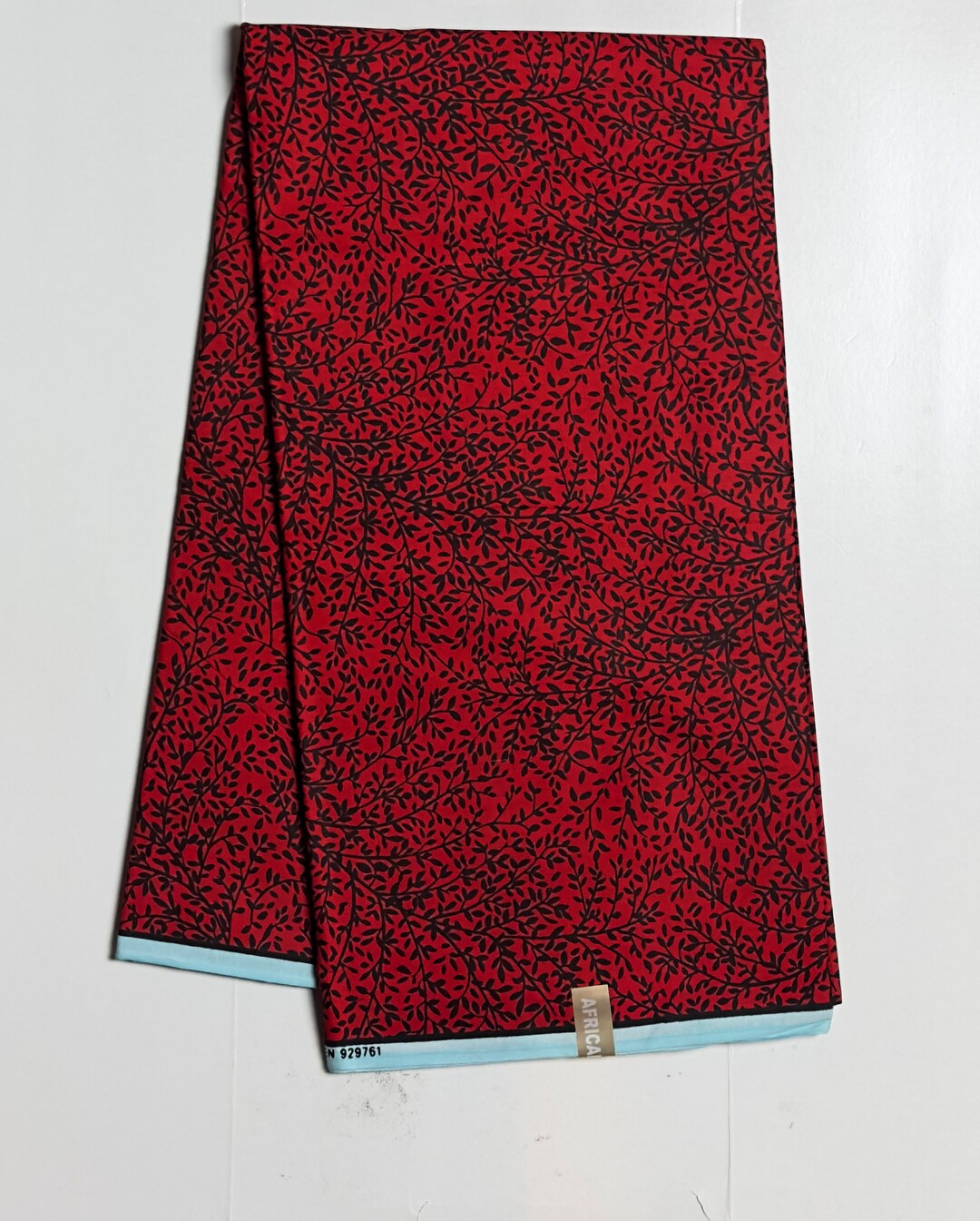 African Print Fabric, Ankara - Red Fabric - Etsy