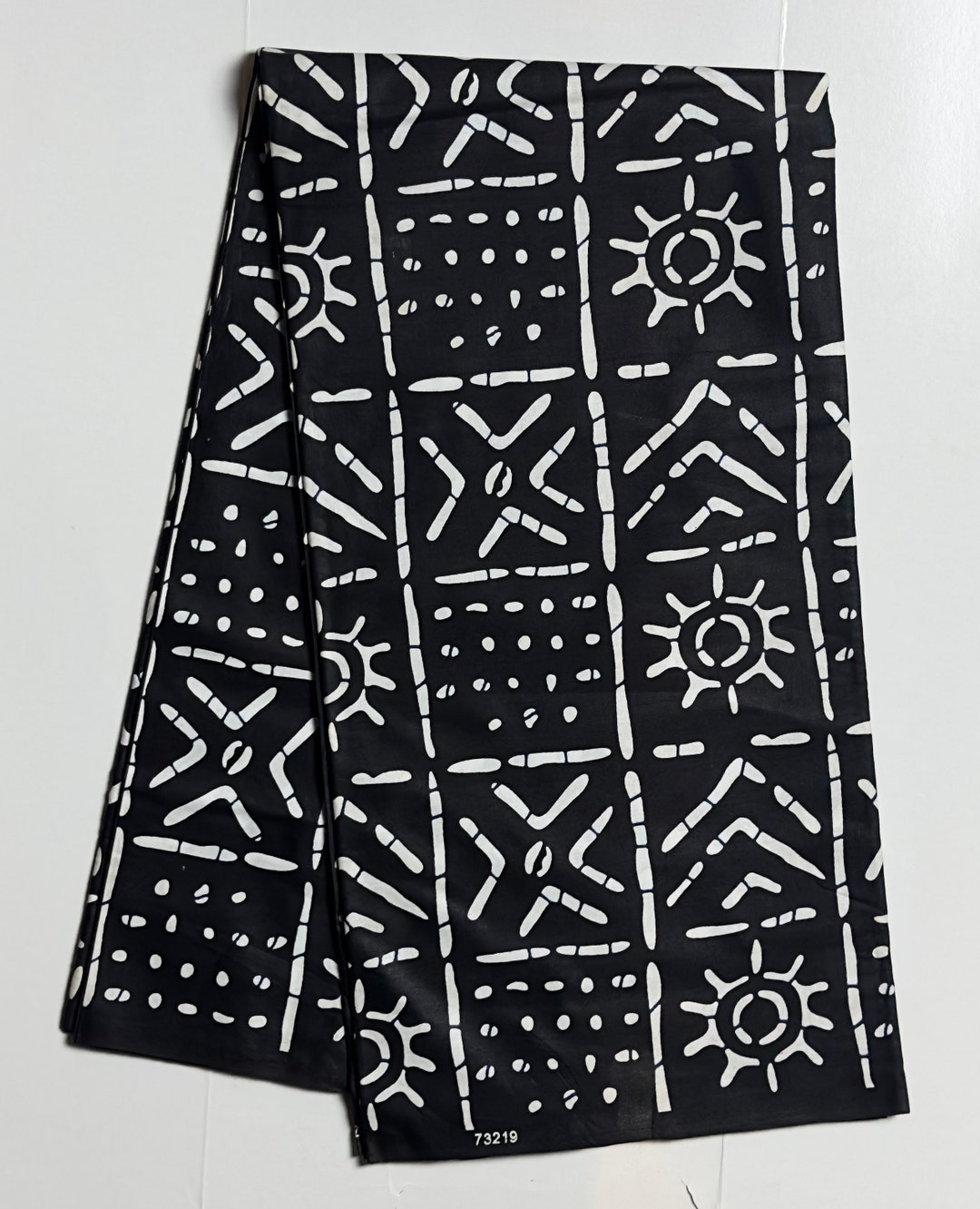 African Print Fabric, Black, White Ankara Fabric - Etsy