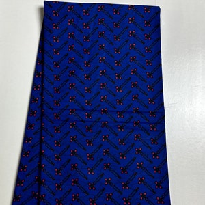 African Print Fabric, Ankara - Blue Fabric - Etsy