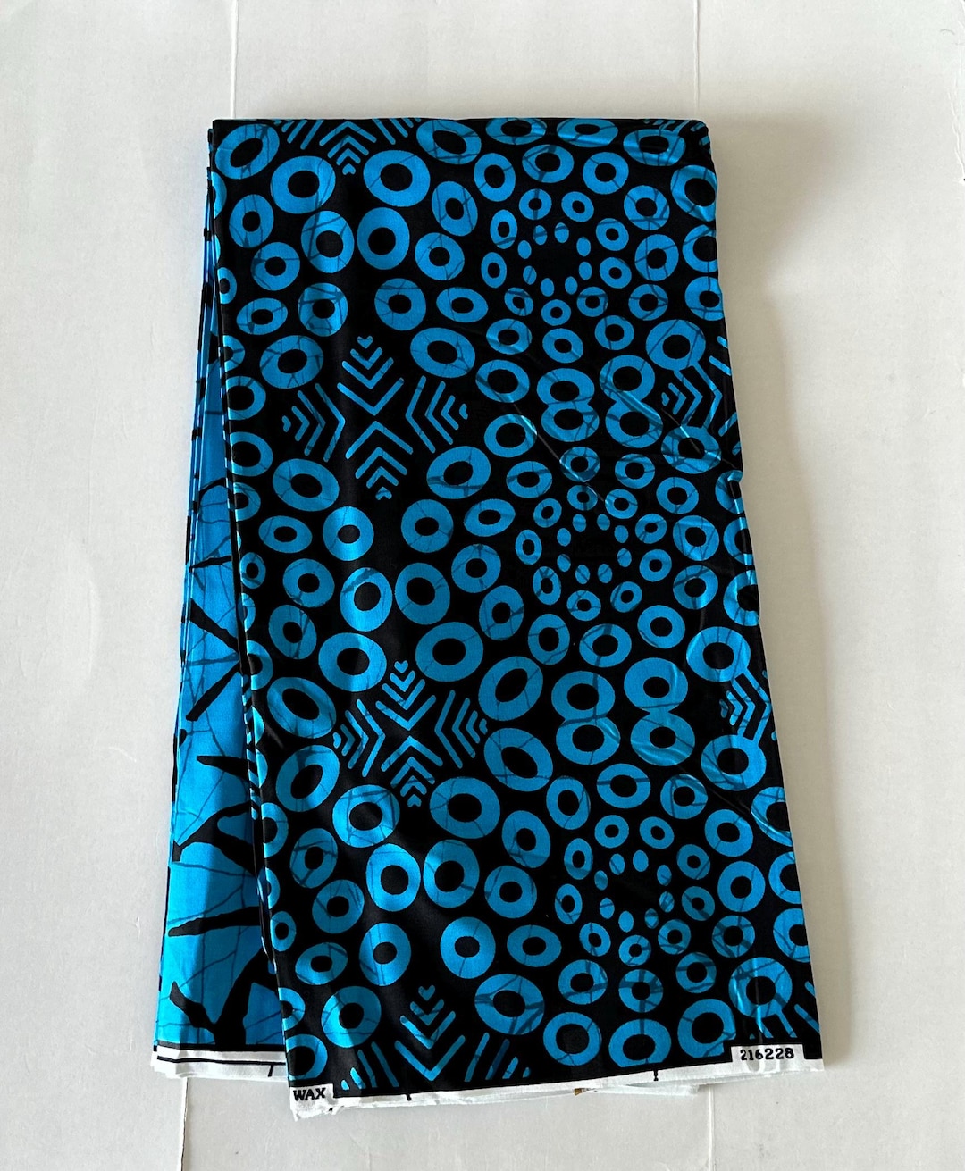 African Print Fabric, Ankara - Blue Fabric - Etsy