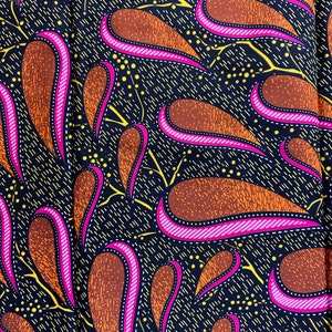 African Fabric Ankara Pink African Print Fabric African Clothing Fabric ...