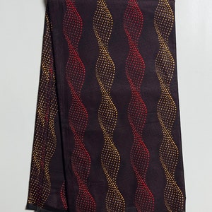 African Print Fabric, Red, Marigold Ankara Fabric - Etsy
