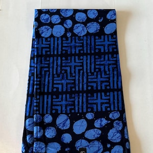 African Print Fabric, Ankara - Blue Fabric - Etsy