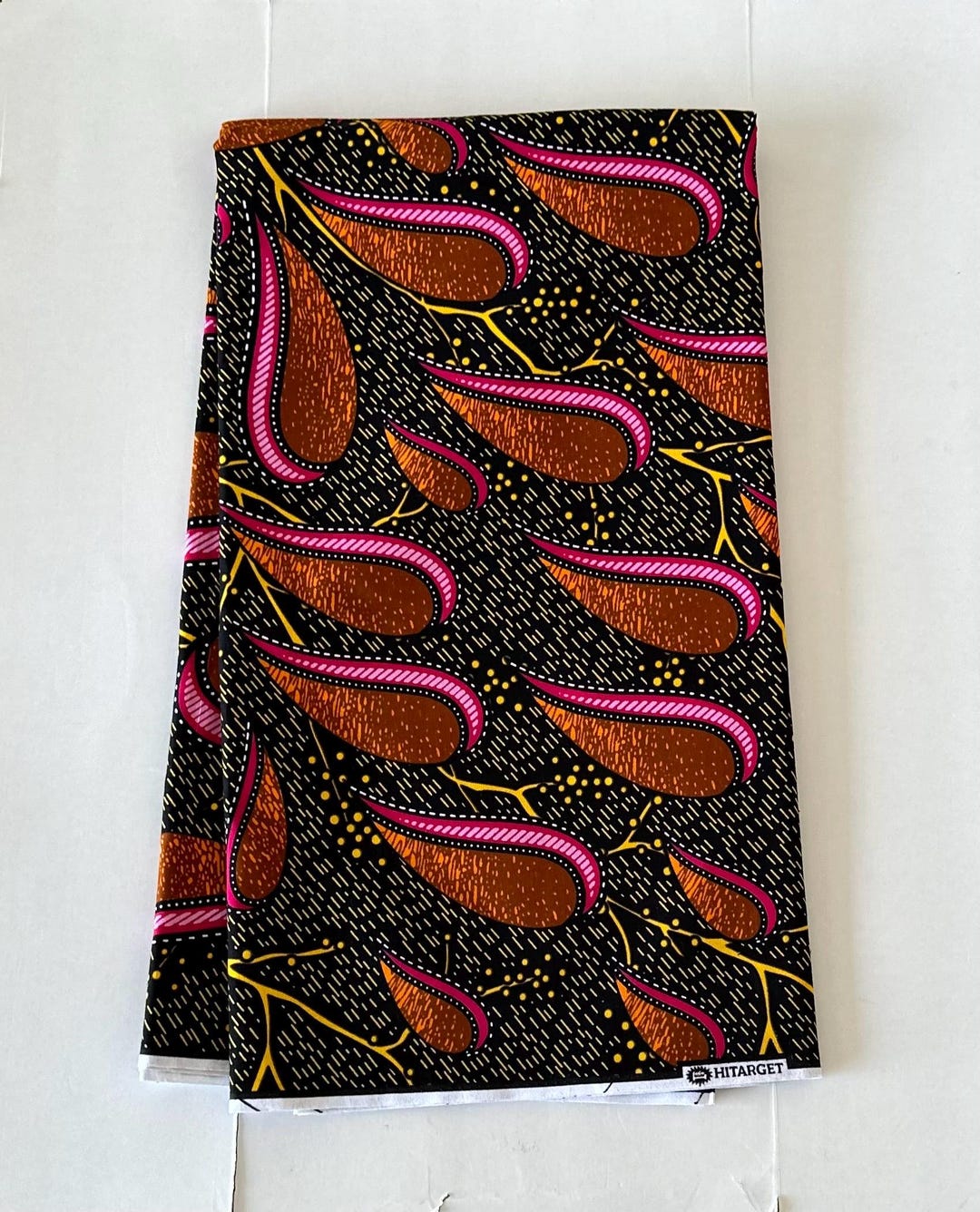 African Fabric - Ankara - Pink African Print Fabric - African Clothing ...