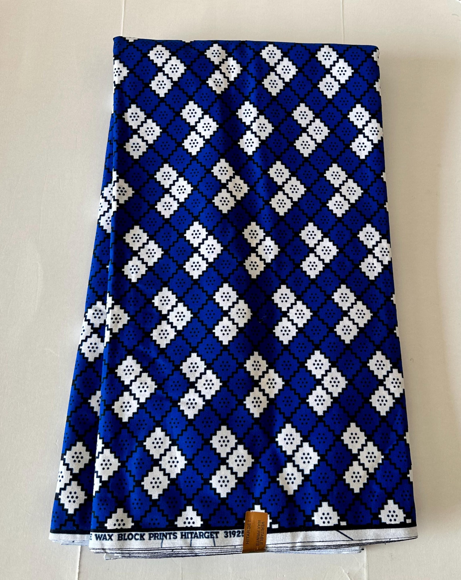 African Print Fabric, Ankara - Blue Fabric - Etsy