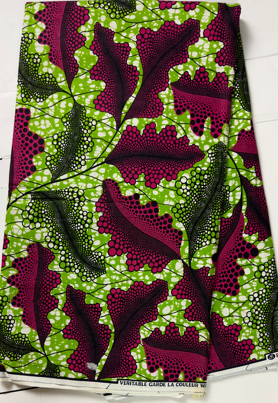 African Fabric - Ankara - Pink African Print Fabric - African Clothing ...