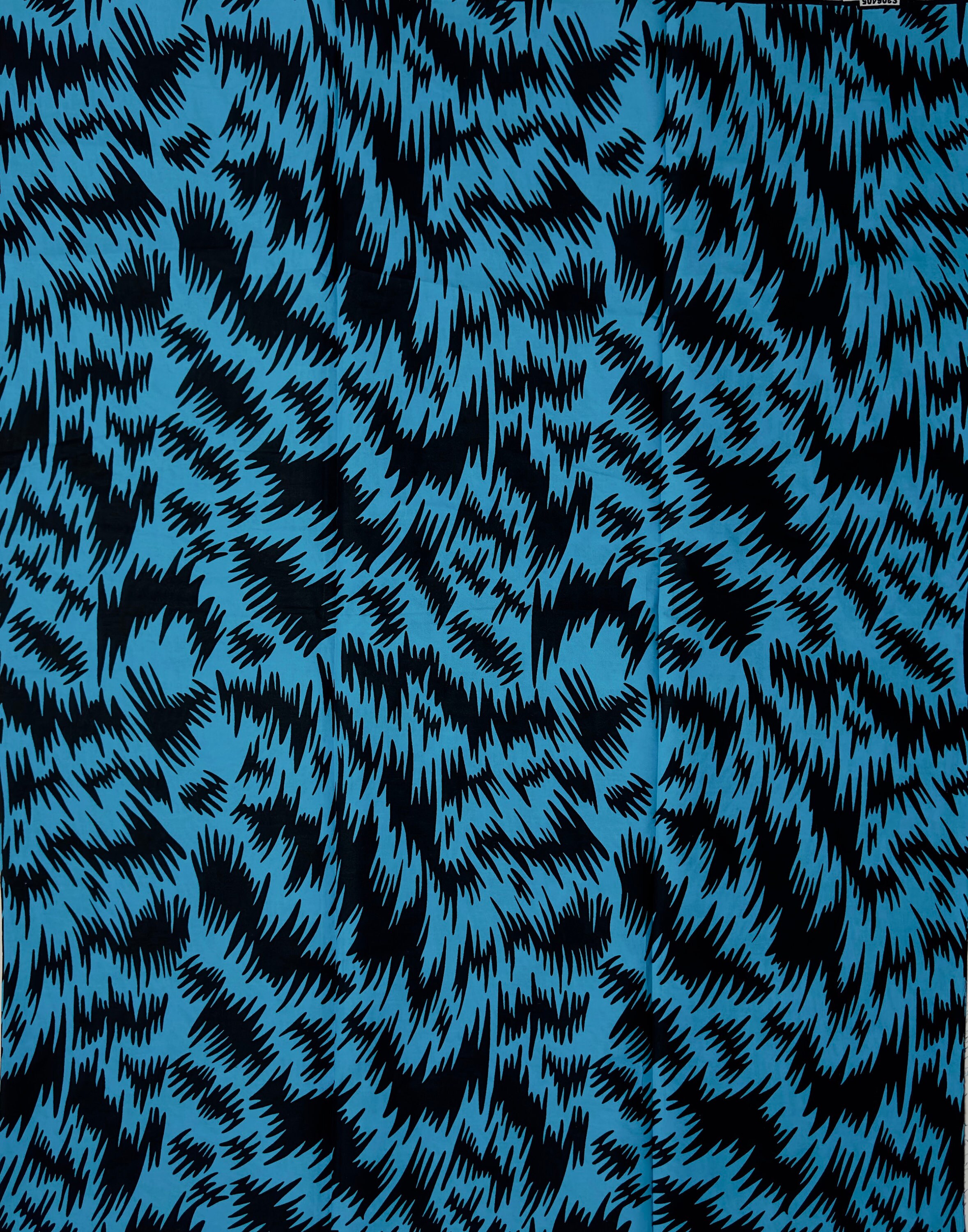 African Print Fabric, Ankara - Blue Fabric - Etsy