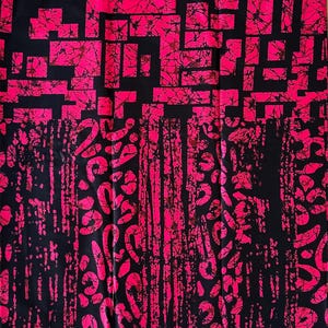 African Print Fabric, Ankara - Pink Fabric - Etsy