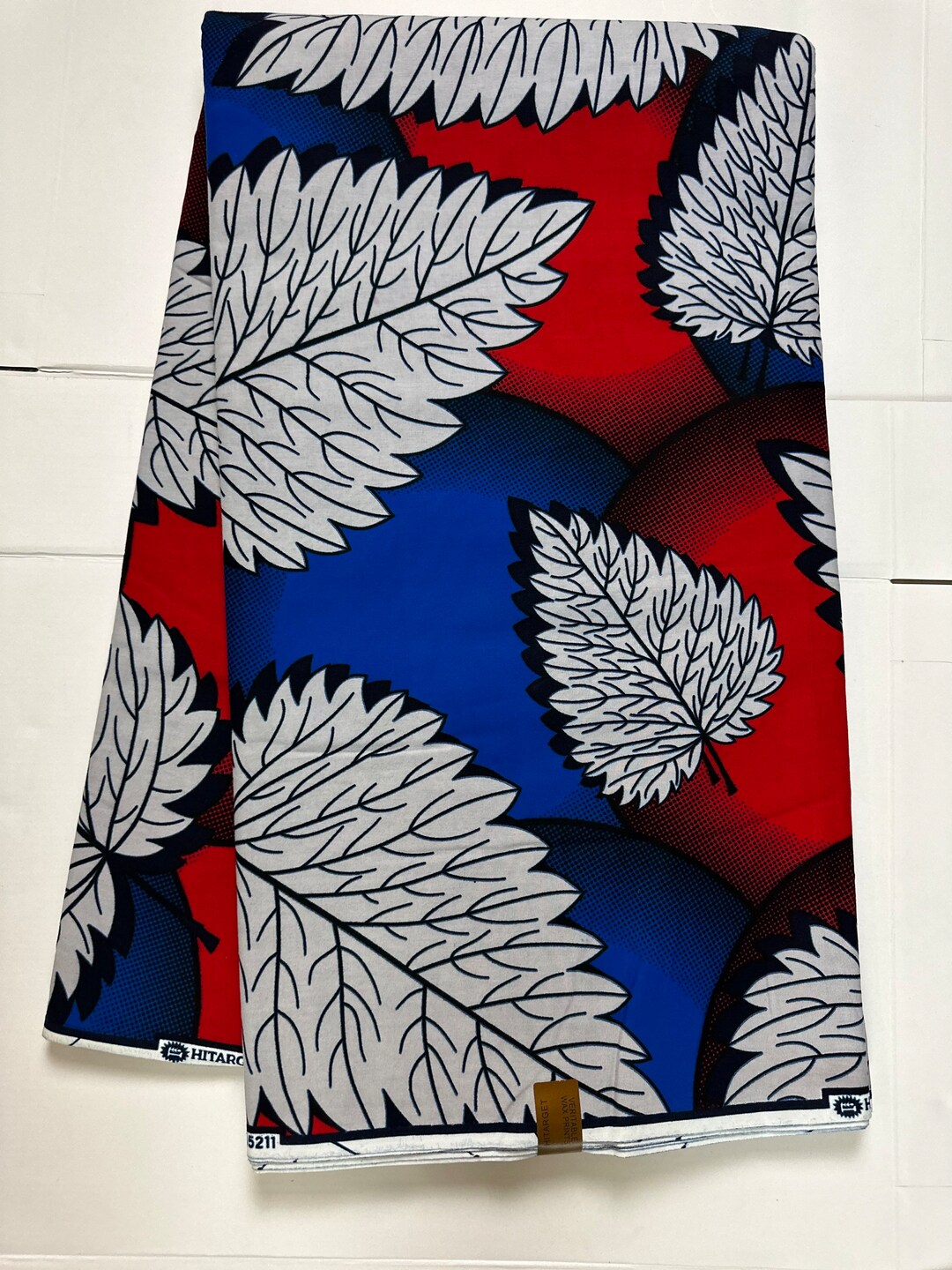 African Fabric - Blue Ankara - African Clothing - Craft Fabric - Ankara ...