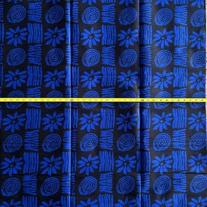 African Print Fabric, Ankara - Blue Fabric - Etsy