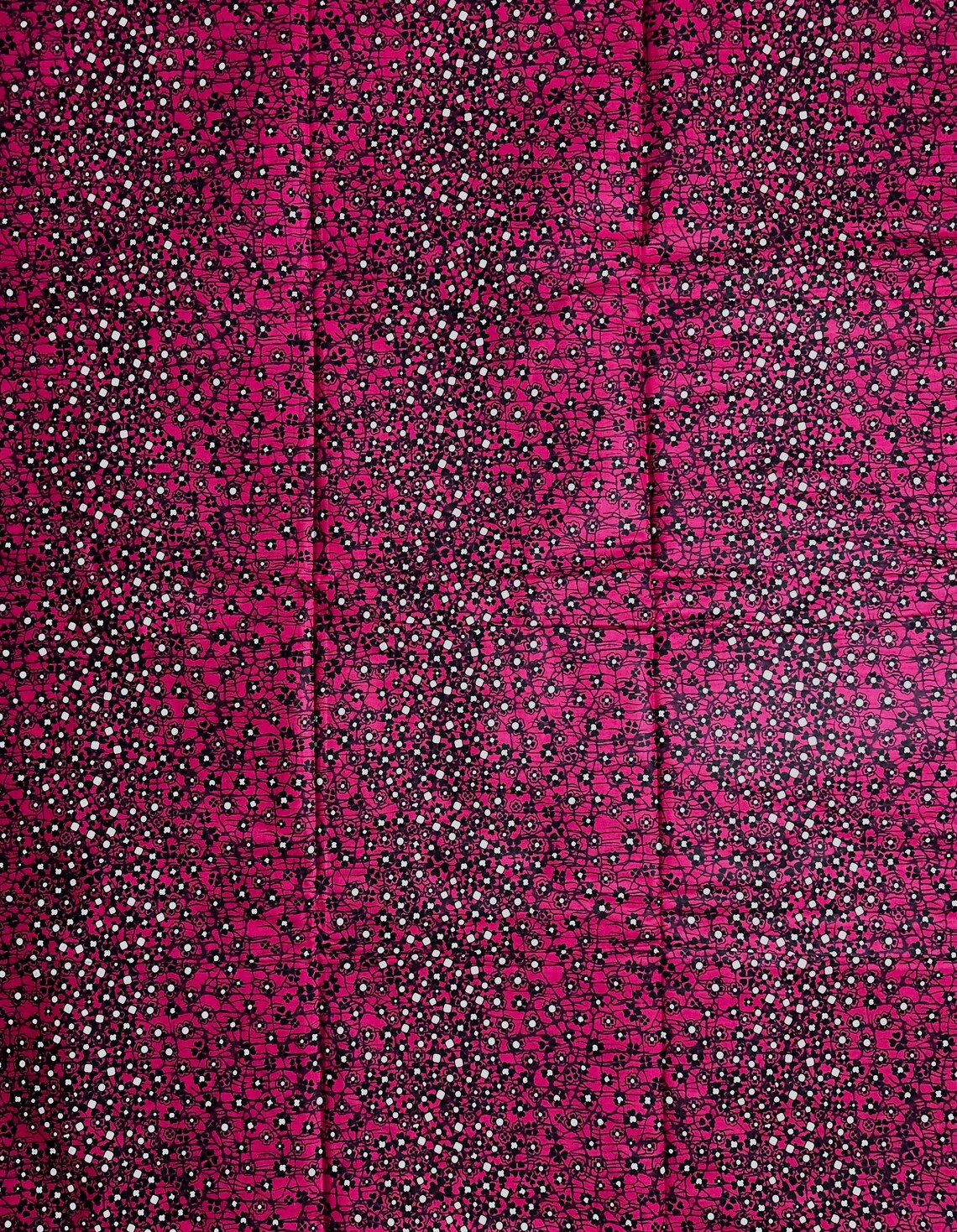 African Print Fabric, Ankara - Pink Fabric - Etsy
