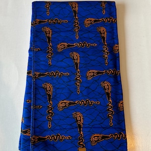 African Print Fabric, Ankara - Blue Fabric - Etsy