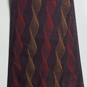 African Print Fabric, Red, Marigold Ankara Fabric - Etsy
