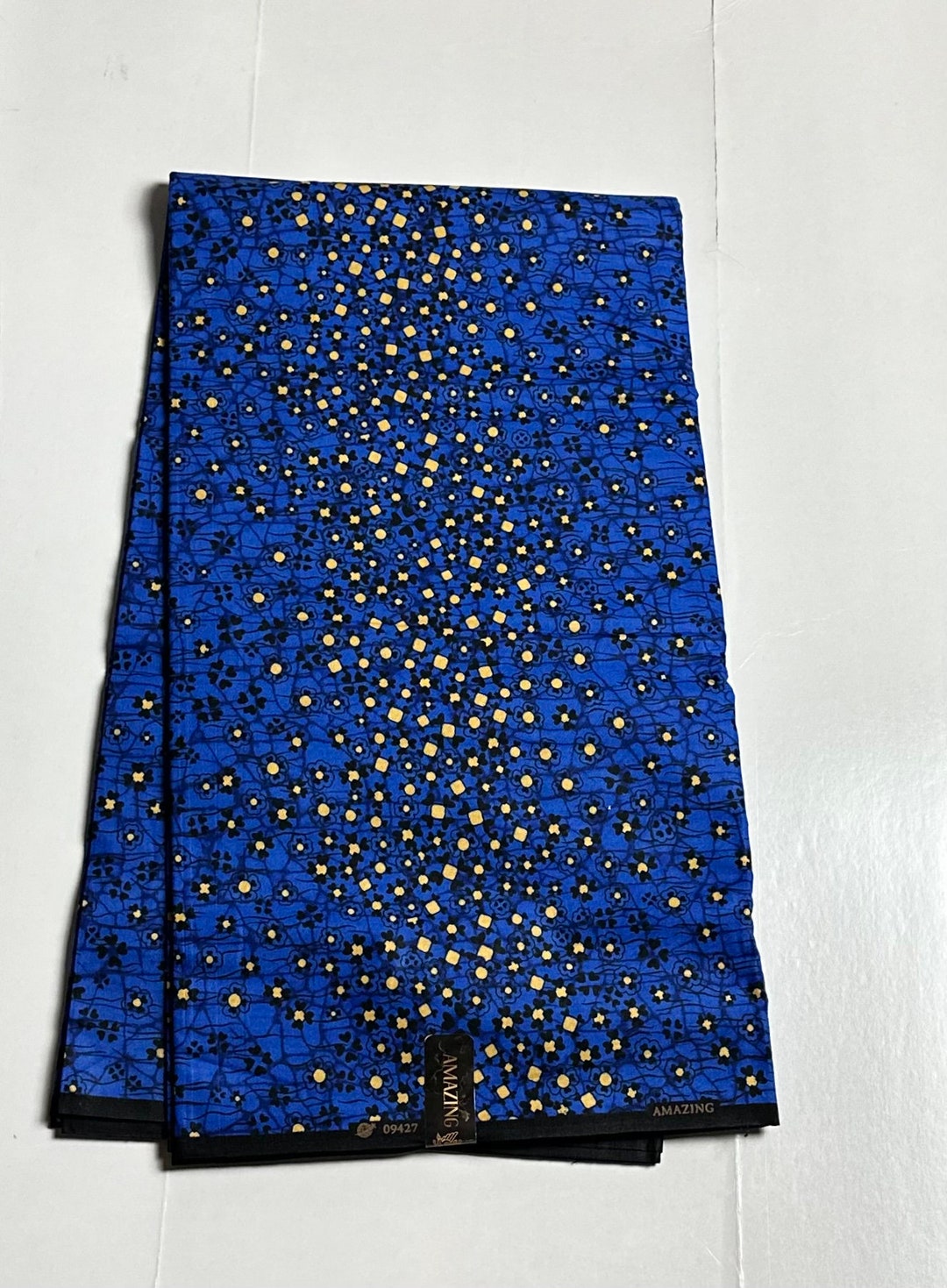 African Print Fabric, Ankara - Blue Fabric - Etsy