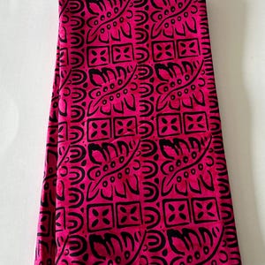 African Print Fabric, Ankara - Pink Fabric - Etsy