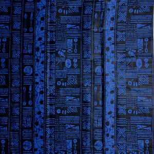 African Print Fabric, Ankara - Blue Fabric - Etsy