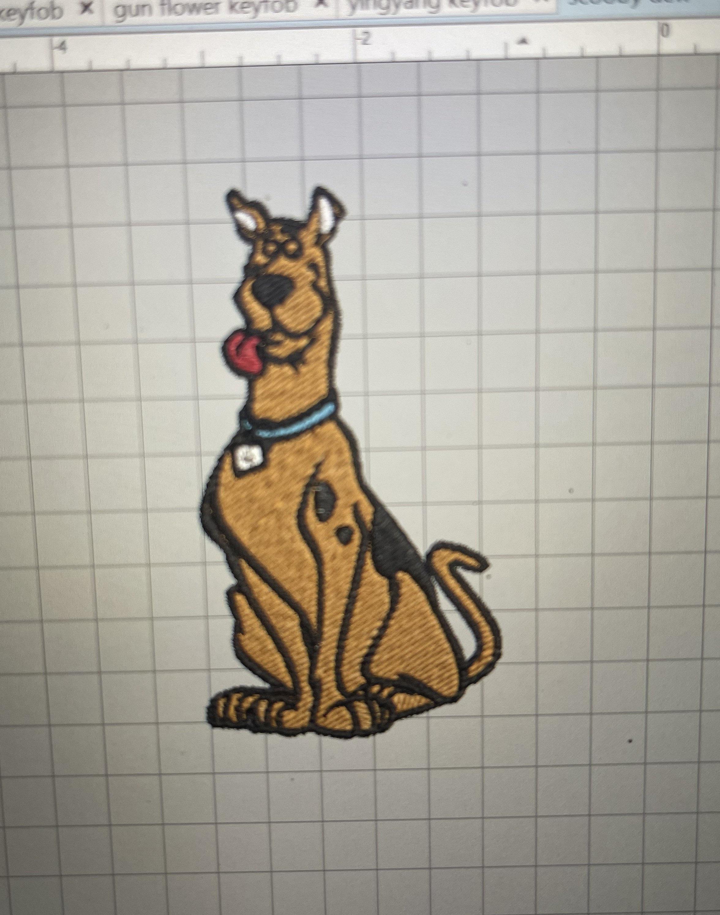 Scooby Dew Embroidery File - Etsy