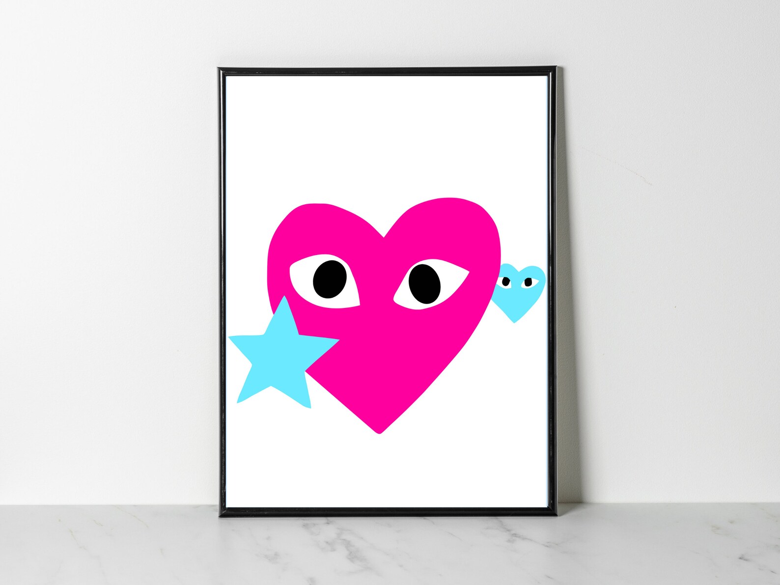 Preppy Heart digital Download Preppy Wall Art Preppy College Dorm Room ...
