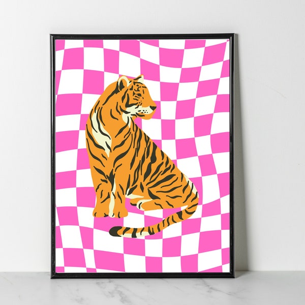 Preppy Boho Wall Art - Etsy