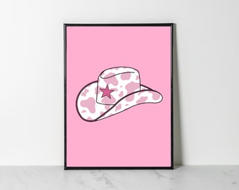 Preppy Cow Print Room - Etsy