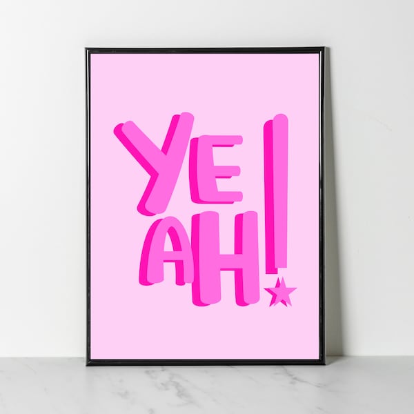 Preppy Posters Prints - Etsy
