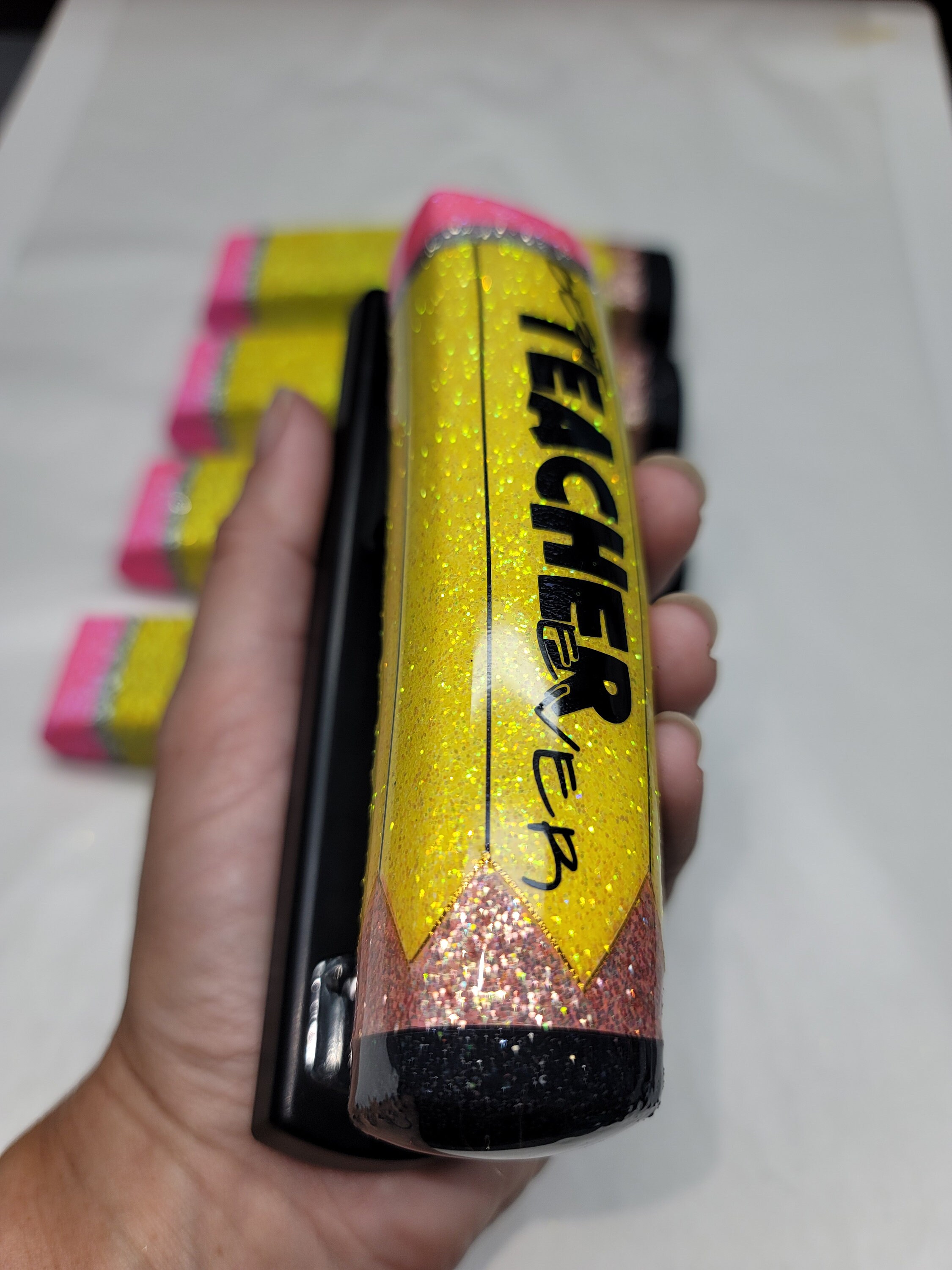 Best Teacher Ever Epoxy and Glitter Stapler, Customizable - Etsy