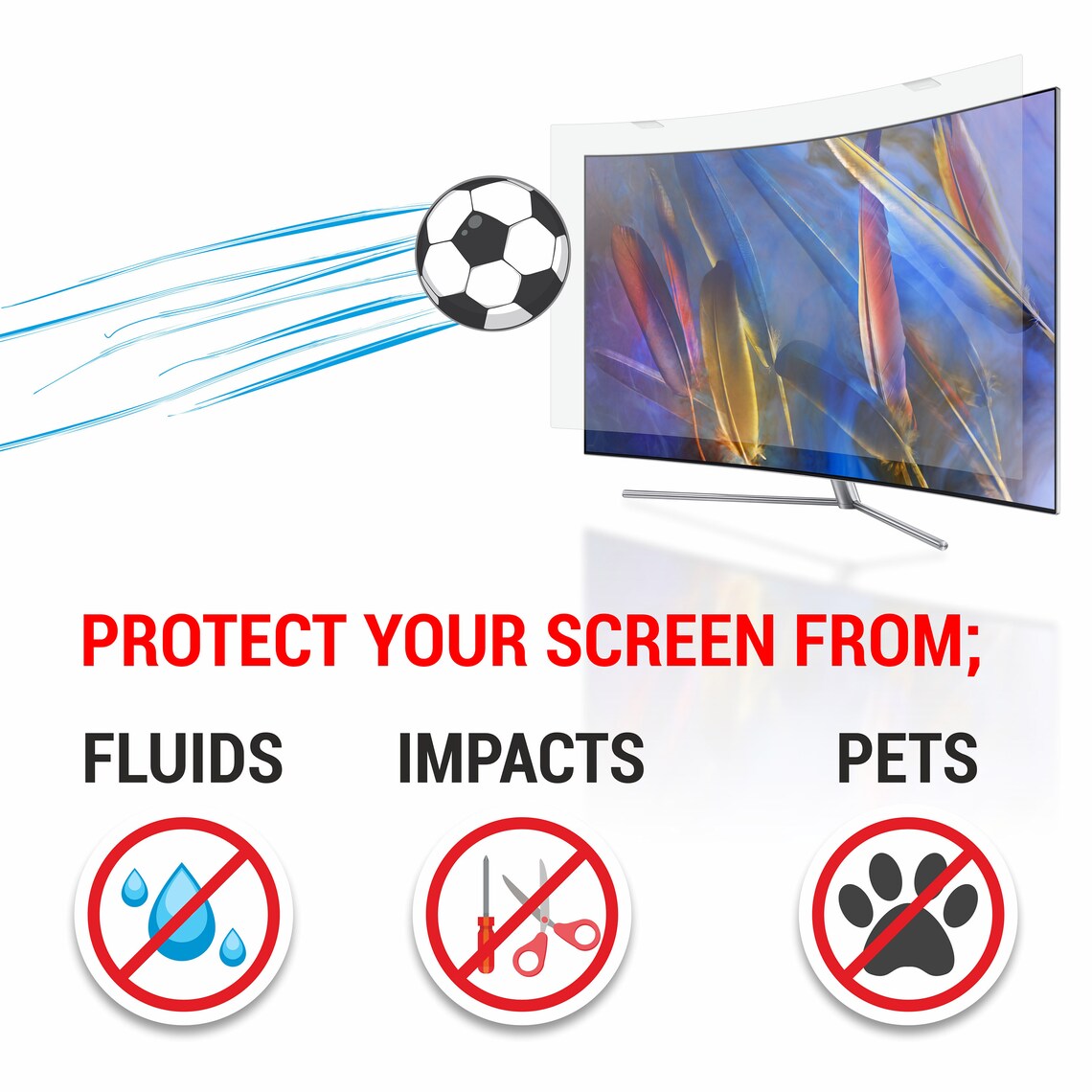 TV Screen Protector for LG Tvs. Special Dimensions for All - Etsy