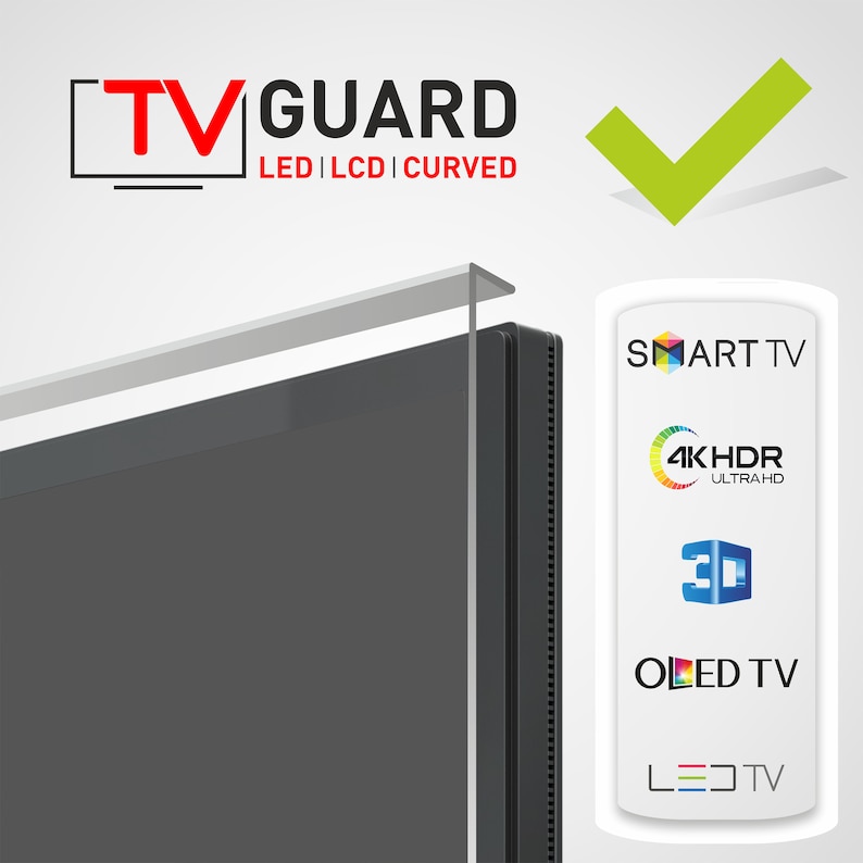 TV Screen Protector for Samsung Tvs. Special Dimensions for - Etsy