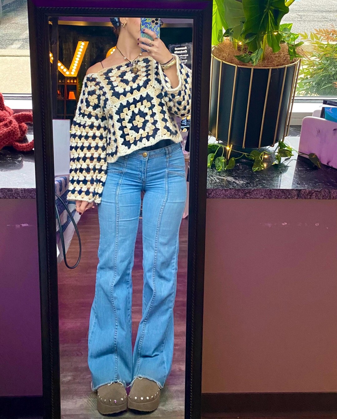 Granny Square Sweater *MADE TO ORDER* - Etsy