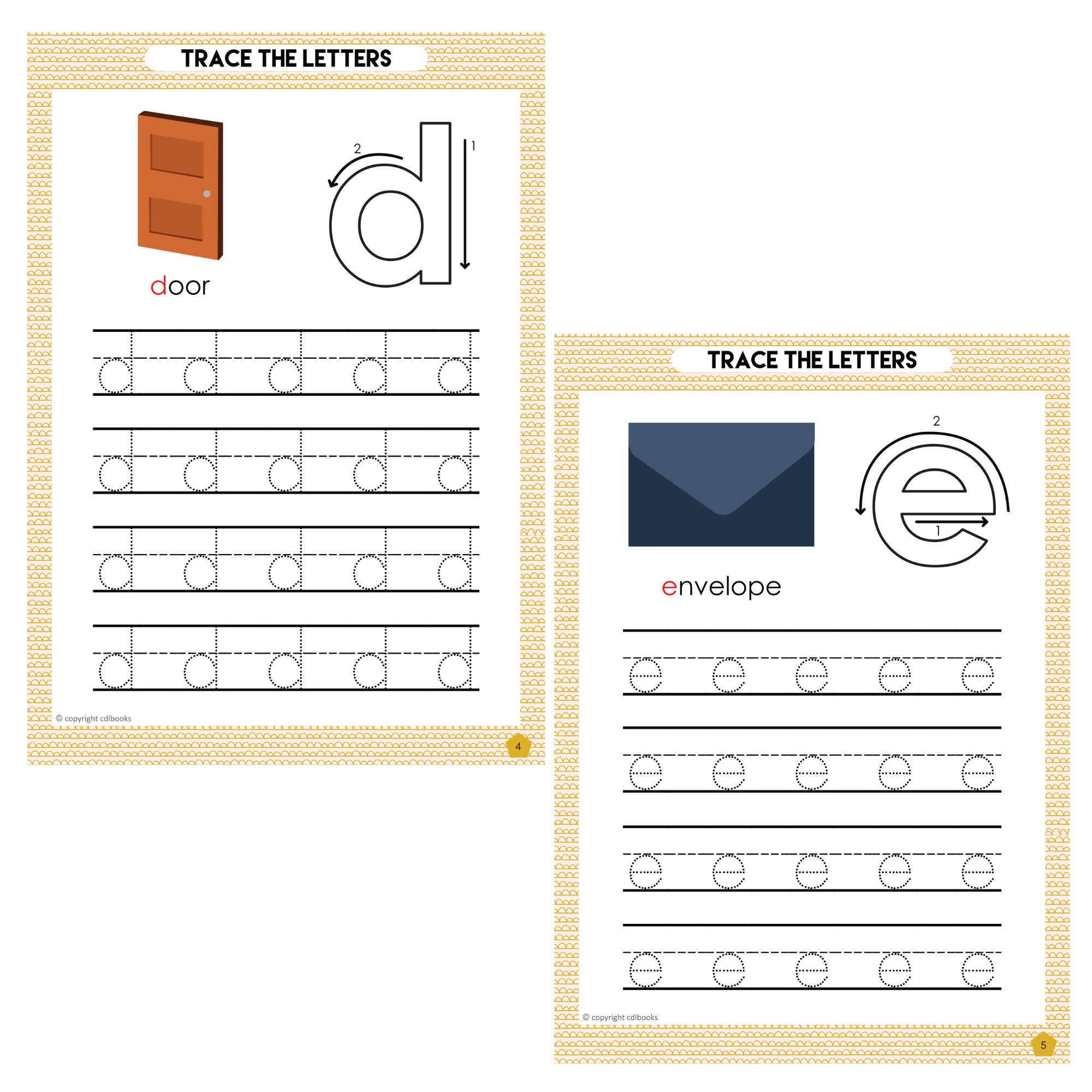 A - Z Capital & Small Letters Tracing Pre School Worksheet 56 Pages - Etsy
