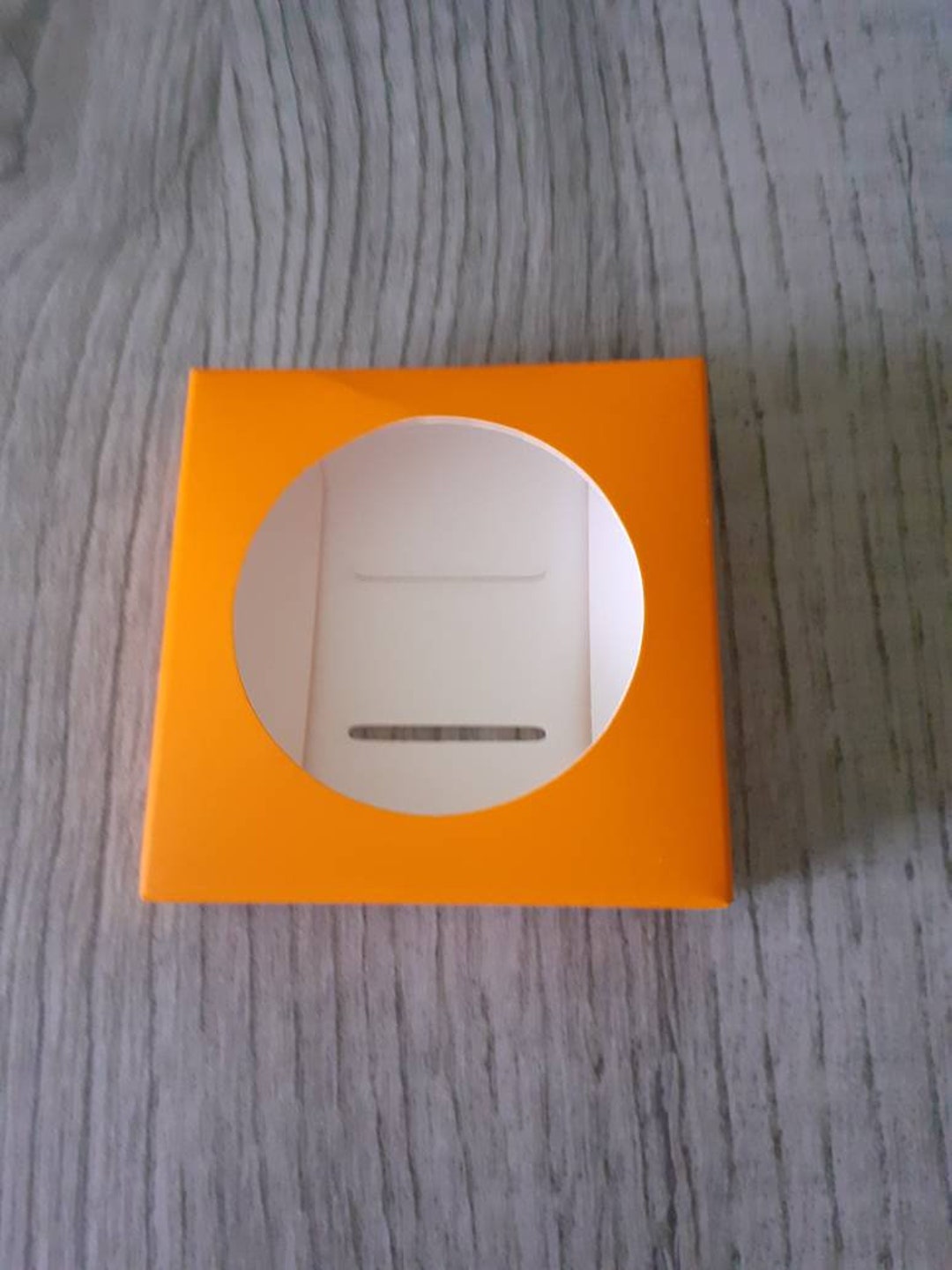 Orange Cardboard Box for Packaging Your Orders or Wrapping Your Gifts ...