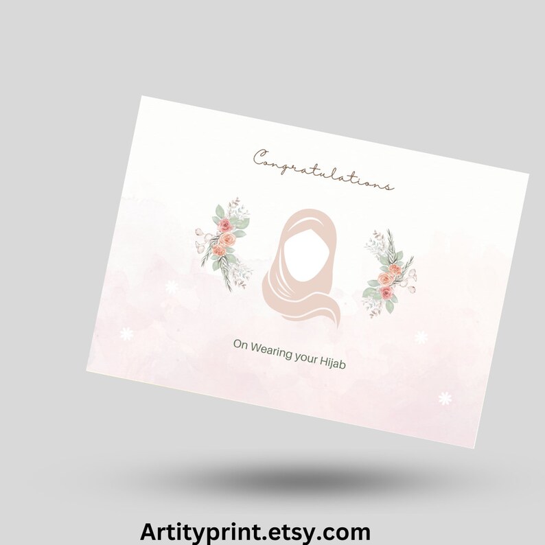 Hijab Congratulation Bundle Cards Congratulations Hijabi, Islamic ...