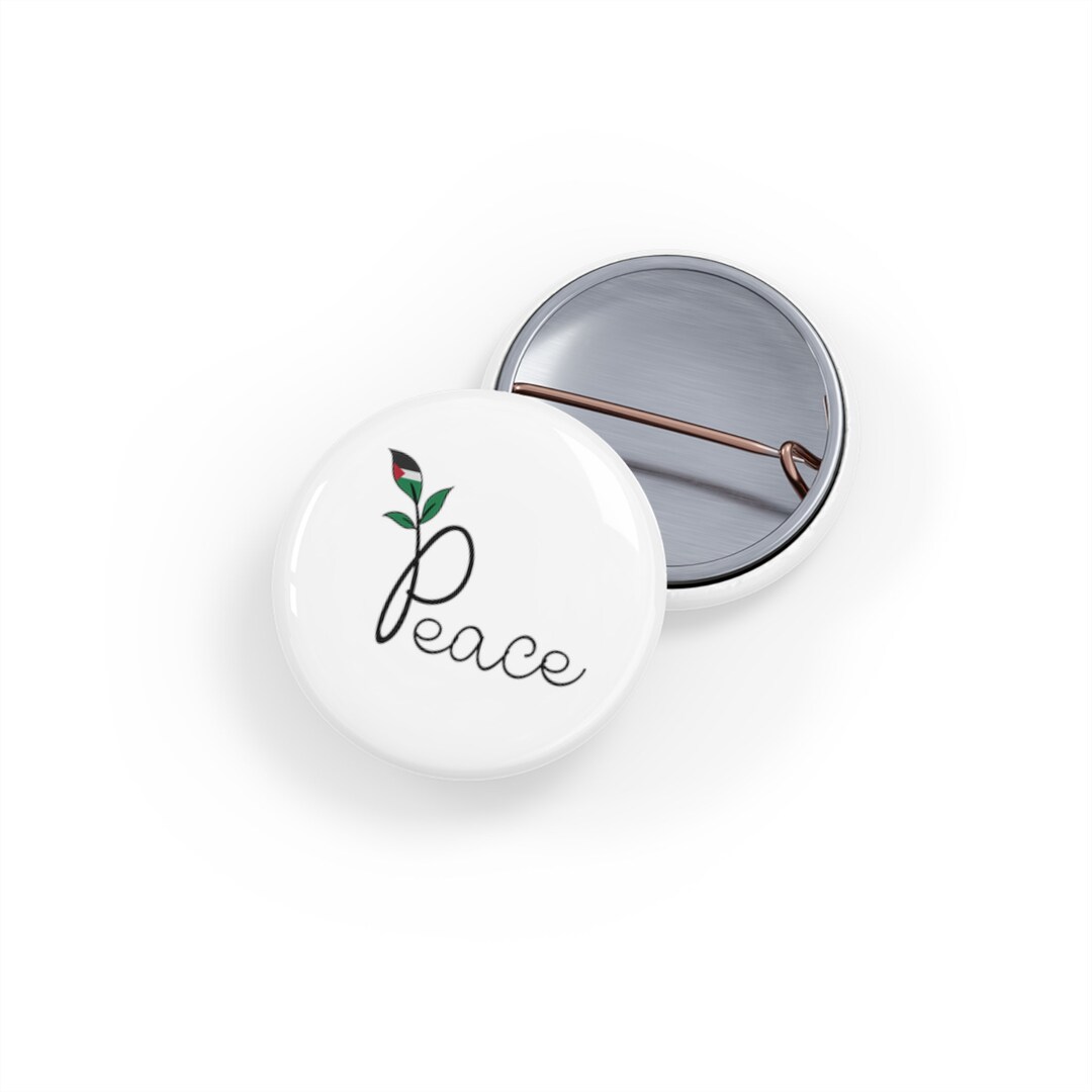 Palestine Pin for Peace and Free Palestine for Support Palestine With ...