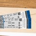 Printable Football Ticket EDITABLE Football Game Ticket Template ...