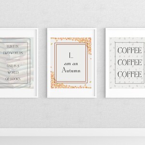 Gilmore Girls Inspired Printable Wall Art Gift 5x7 8x10 and 11x14 Fall ...