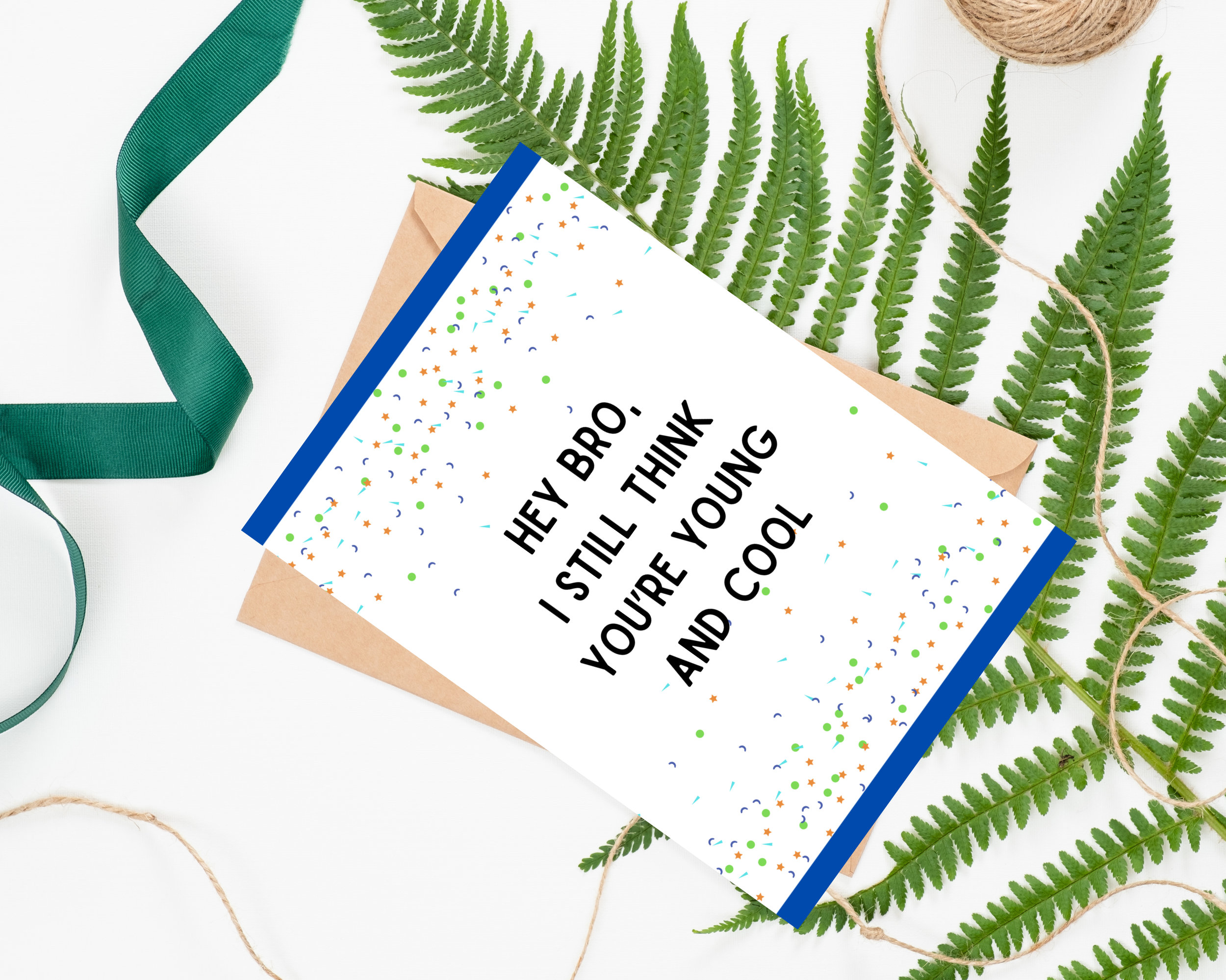 Birthday Card for Men Printable Digital Download Card Print at Home ...